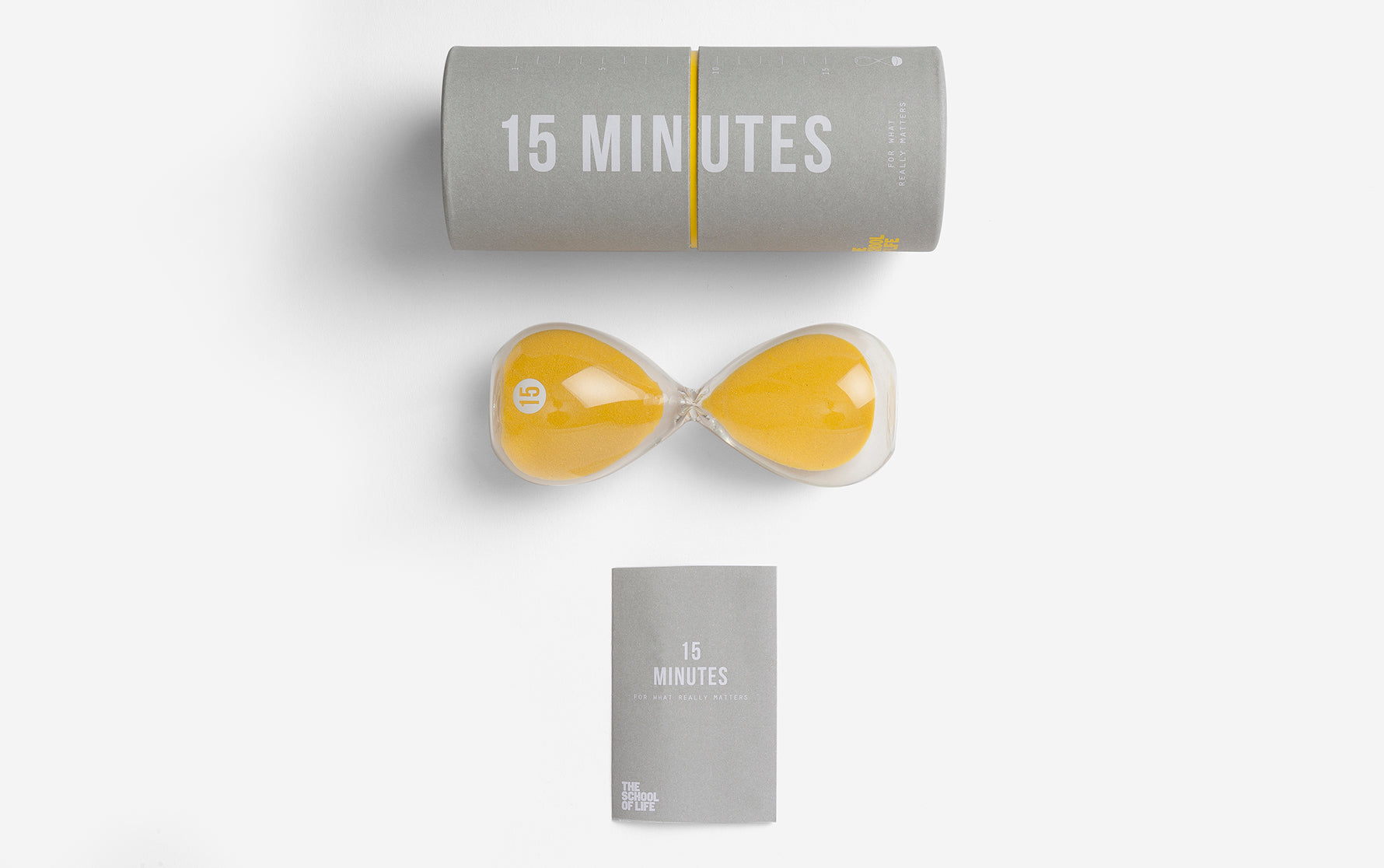 The School Of Life 15 Minute Hourglass Timer 88SHEEP The School Of Life 15 Minute Hourglass Timer 88SHEEP