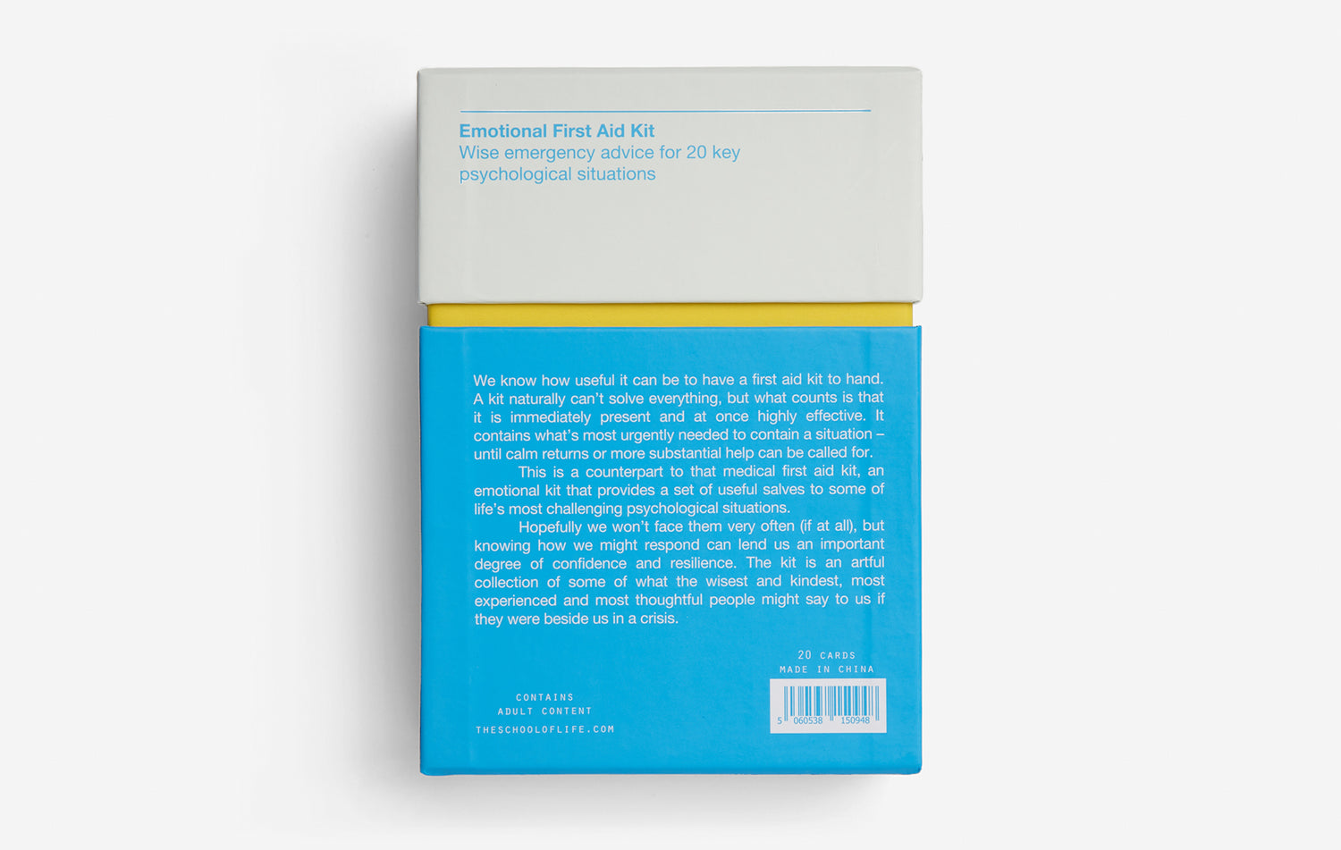 The School of Life | Emotional First Aid Kit | Feel Better Today | 88SHEEP